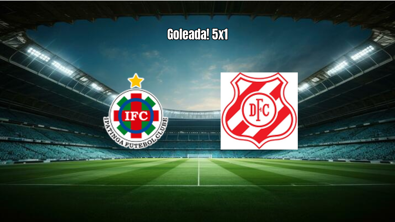 Ipatinga 1×5 Democrata SL: Goleada pela 2ª rodada do Mineiro Módulo II ...