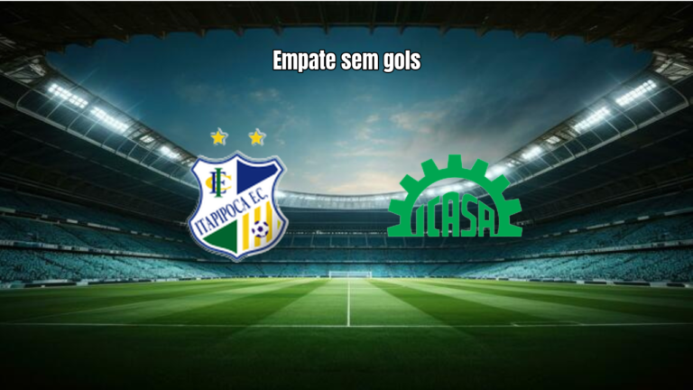 Itapipoca 0x0 Icasa: Final da Cearense Série B termina empatada - Lance ...