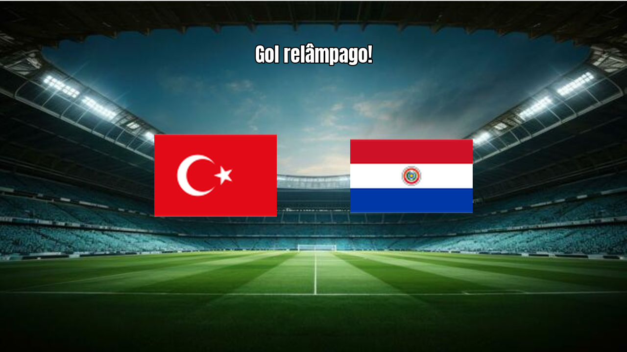Turquia 0x1 Paraguai: Gol Precoce e Defesa Sólida - Lance do Jogo