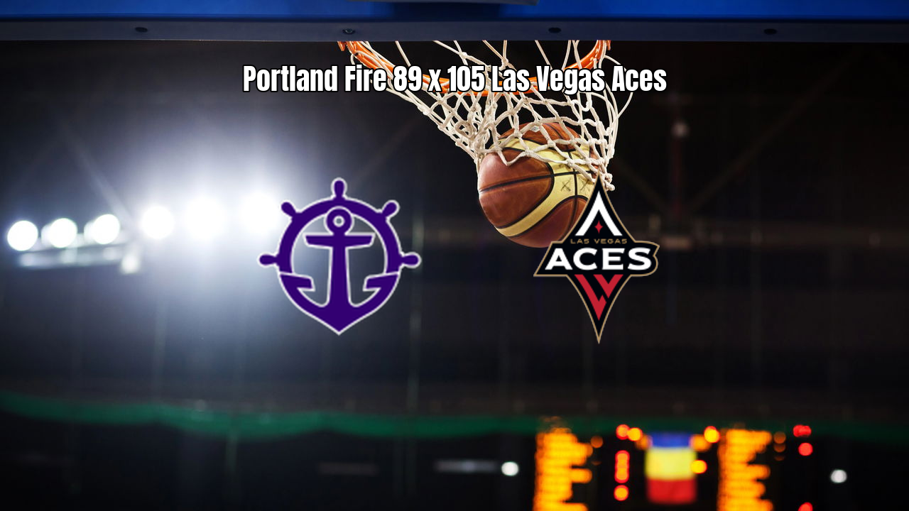 Las Vegas Aces domina Portland Fire e vence por 105 a 89 - Lance do Jogo