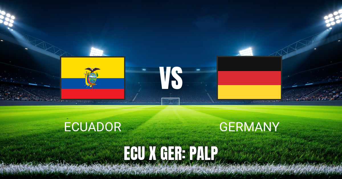 Onde assistir a Ecuador x Germany pela Copa do Mundo 2026 – Palpite e ...